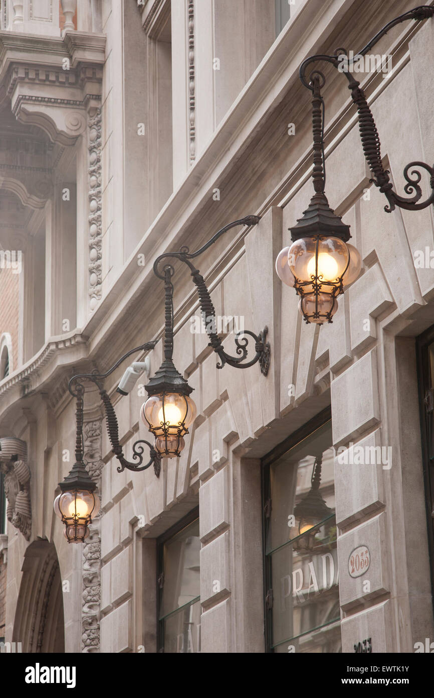 Prada Shop Window and Facade, Venice; Italy Stock Photo - Alamy