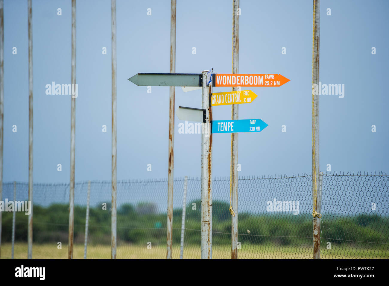 SOUTH AFRICA- Sign post Stock Photo - Alamy