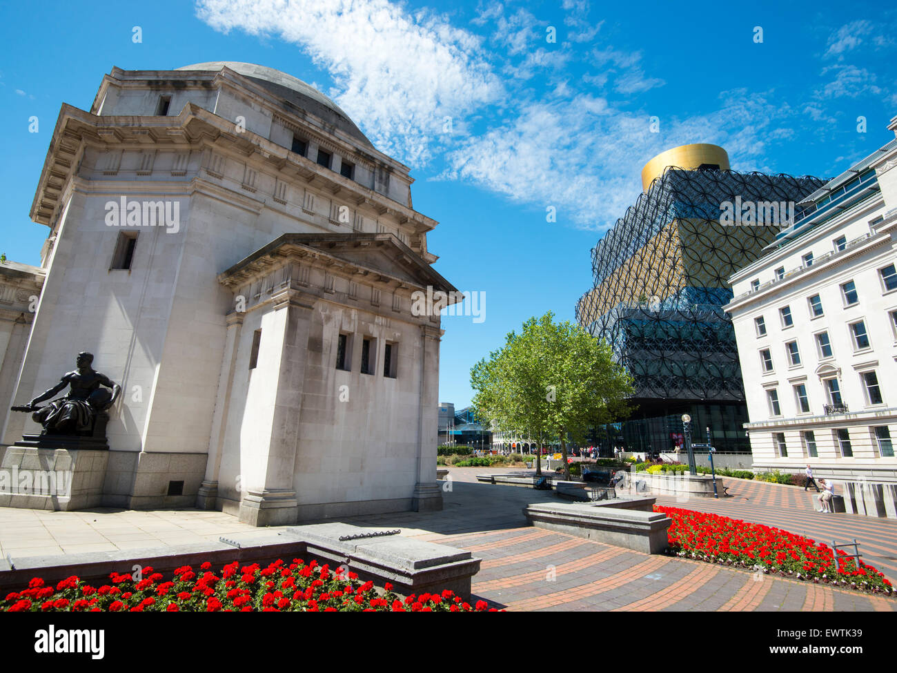 Centenary Square in Birmingham City, West Midlands England UK Stock ...