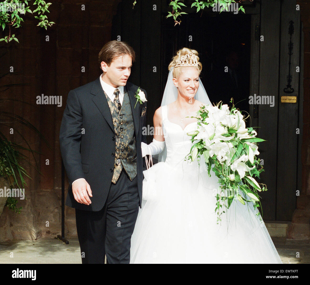 Mark Bosnich weds Sarah Jarret at the Coombe Abbey Hotel, Coventry ...