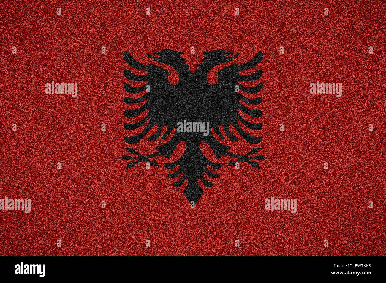 flag of Albania or Albanian symbol on abstract background Stock Photo ...