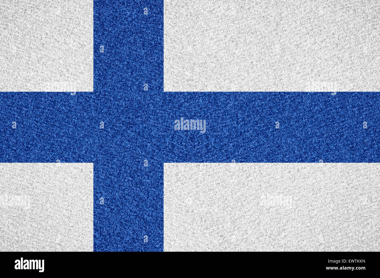 flag of Finland or Finnish symbol on abstract background Stock Photo ...