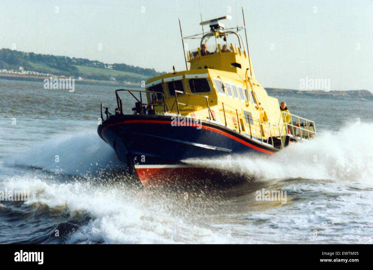 The FAB 4 (Fast Afloat Boat) is tested by the RNLI in the Bristol ...