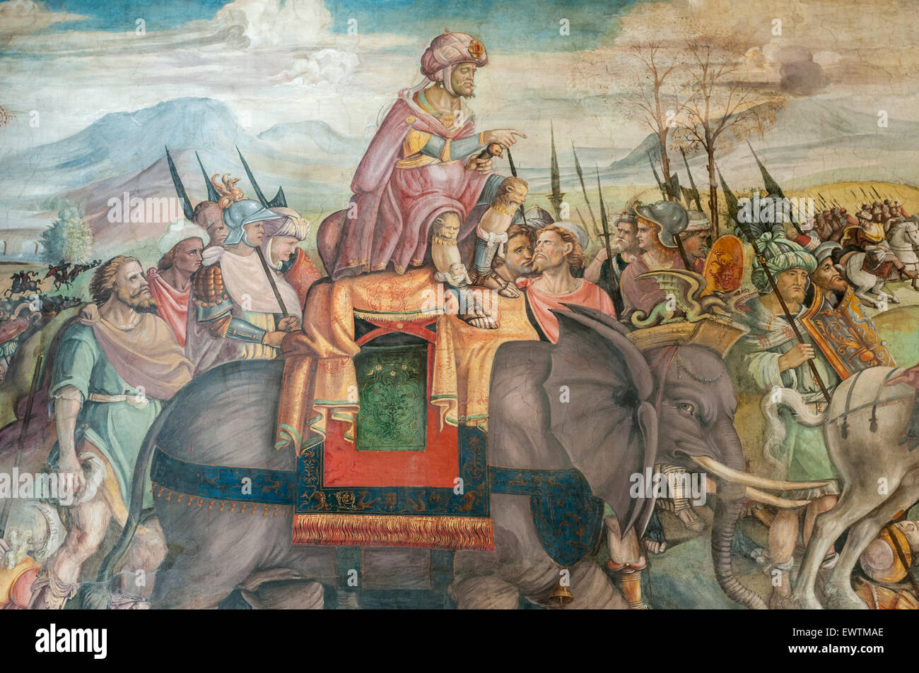 Hannibal with his army hi-res stock photography and images - Alamy