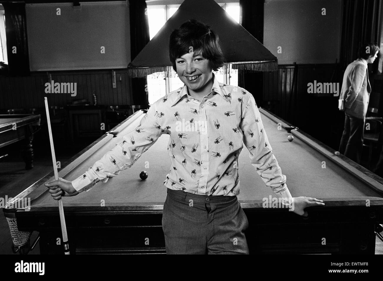 John parrott snooker Black and White Stock Photos & Images - Alamy