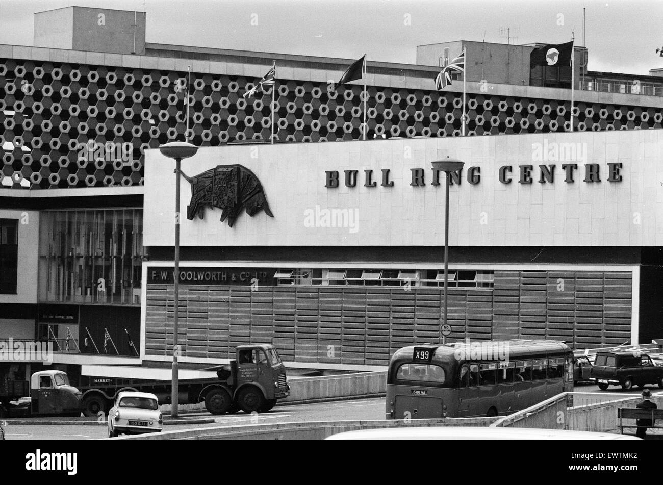Birmingham bull ring 1960s hi-res stock photography and images - Alamy