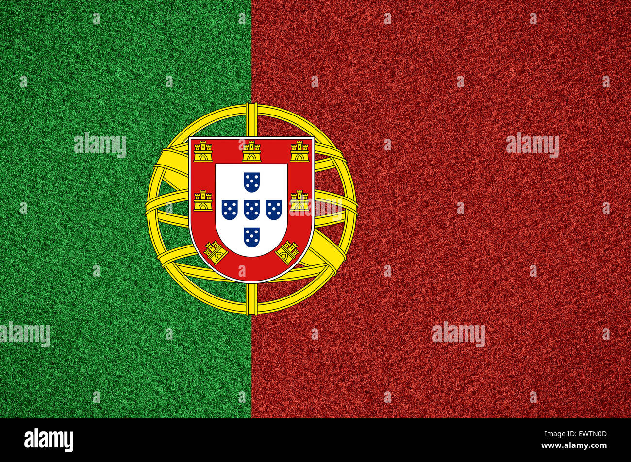flag of Portugal or Portuguese symbol of on abstract background Stock ...