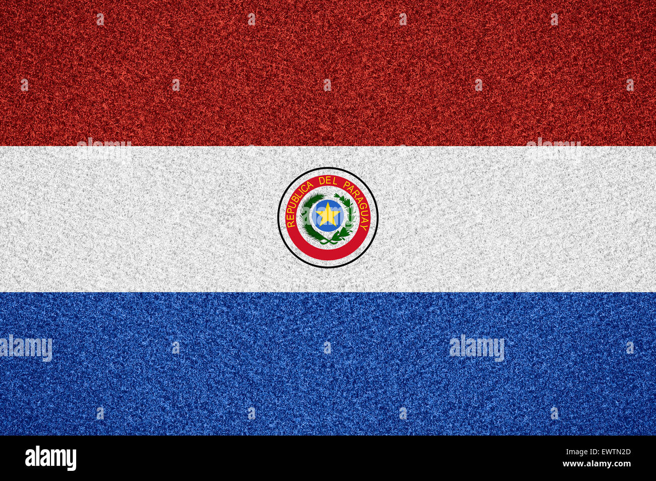 flag Of Paraguay or Paraguayan symbol on abstract background Stock ...