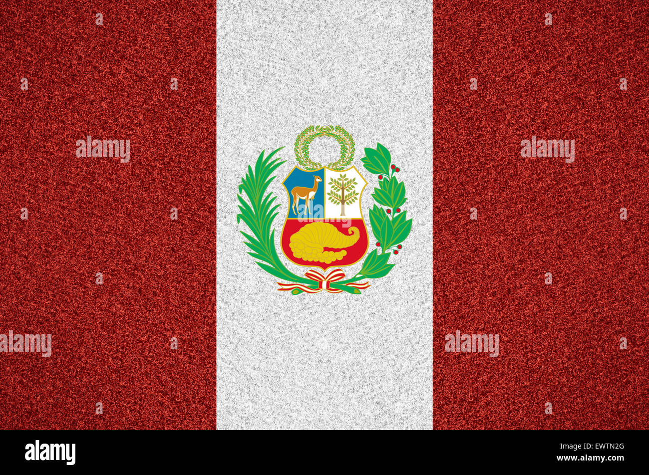 flag of Peru or Peruvian symbol on abstract background Stock Photo - Alamy