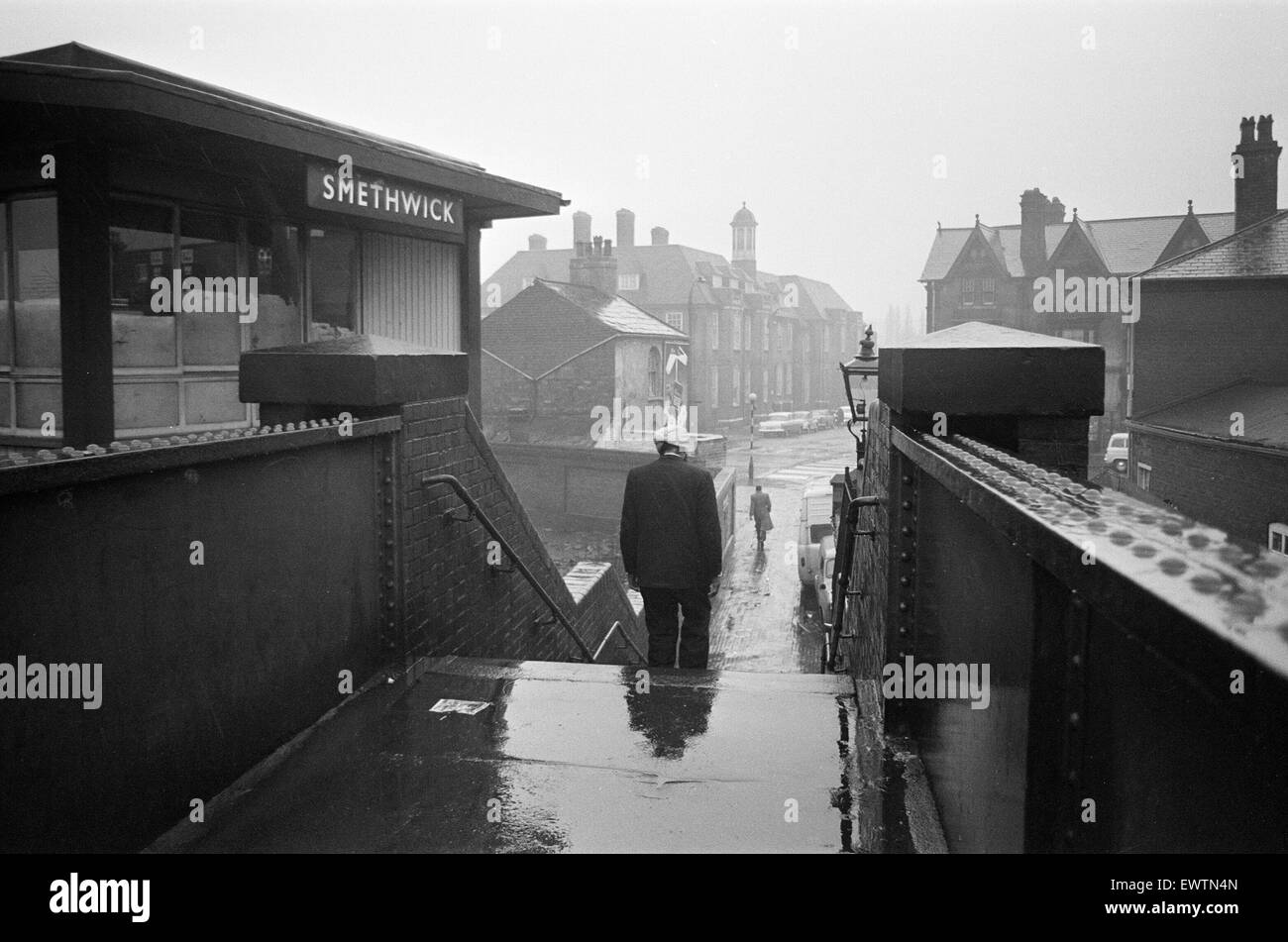 Smethwick Rolfe Street railway station, Smethwick, a town in the ...