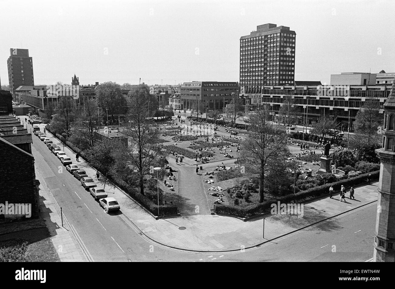 Victoria Square, Middlesbrough. 19th May 1980 Stock Photo - Alamy