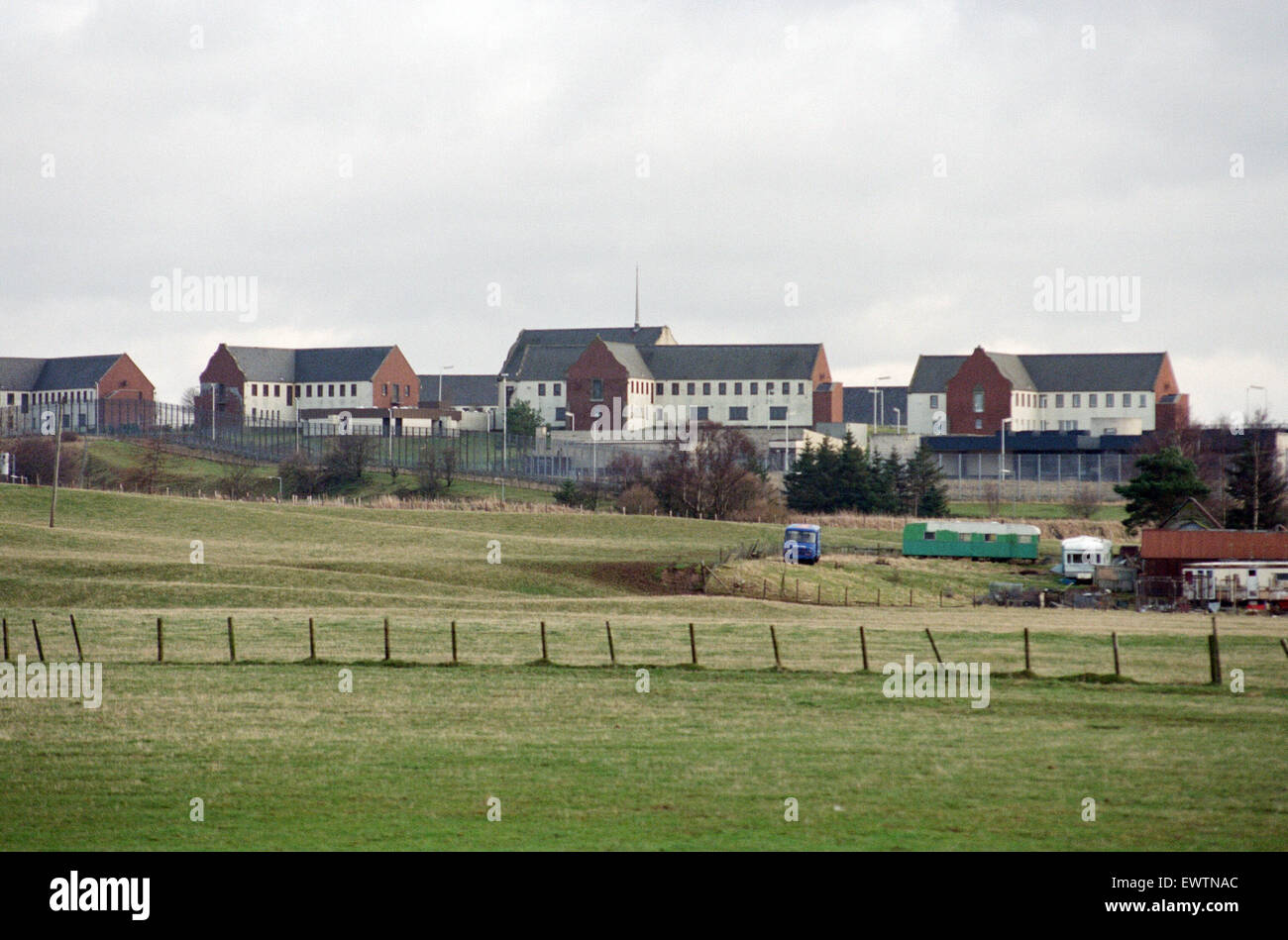 Carstairs State Hospital, a psychiatric hospital in Carstairs, South ...