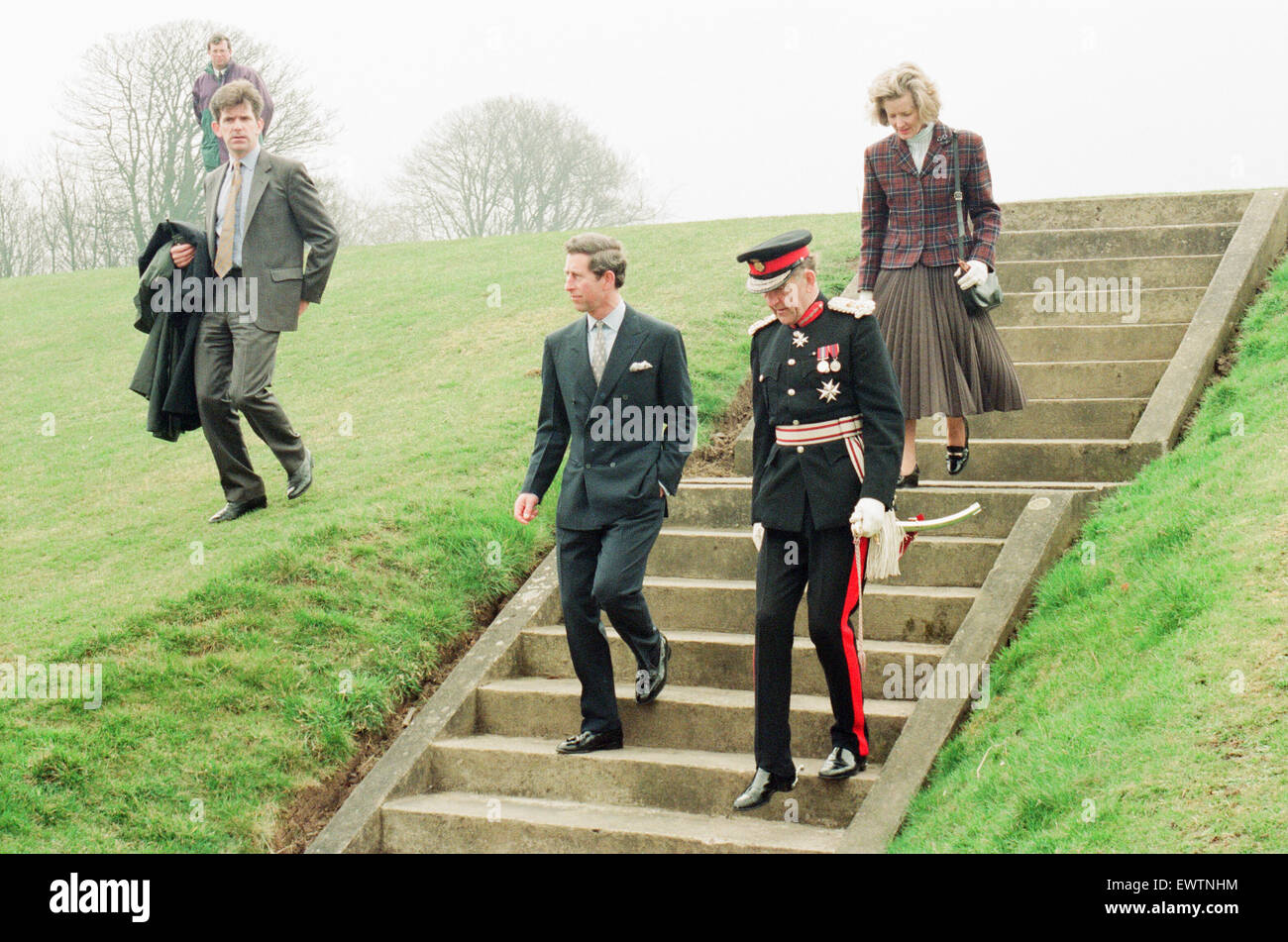 Prince Charles visits Rosecroft Secondary School, Loftus, Saltburn-By ...