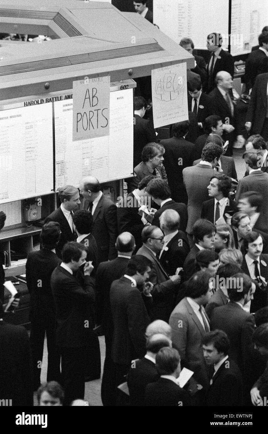 1980s stockbrokers hi-res stock photography and images - Alamy
