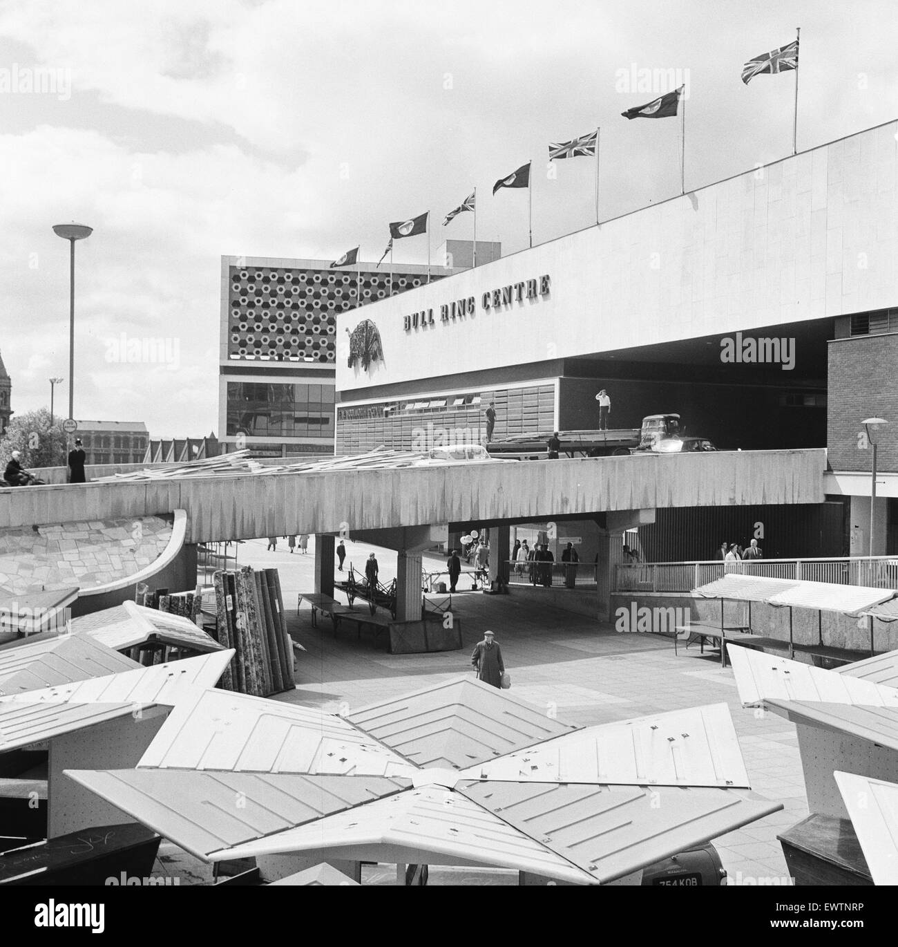 Birmingham bull ring 1960s hi-res stock photography and images - Alamy
