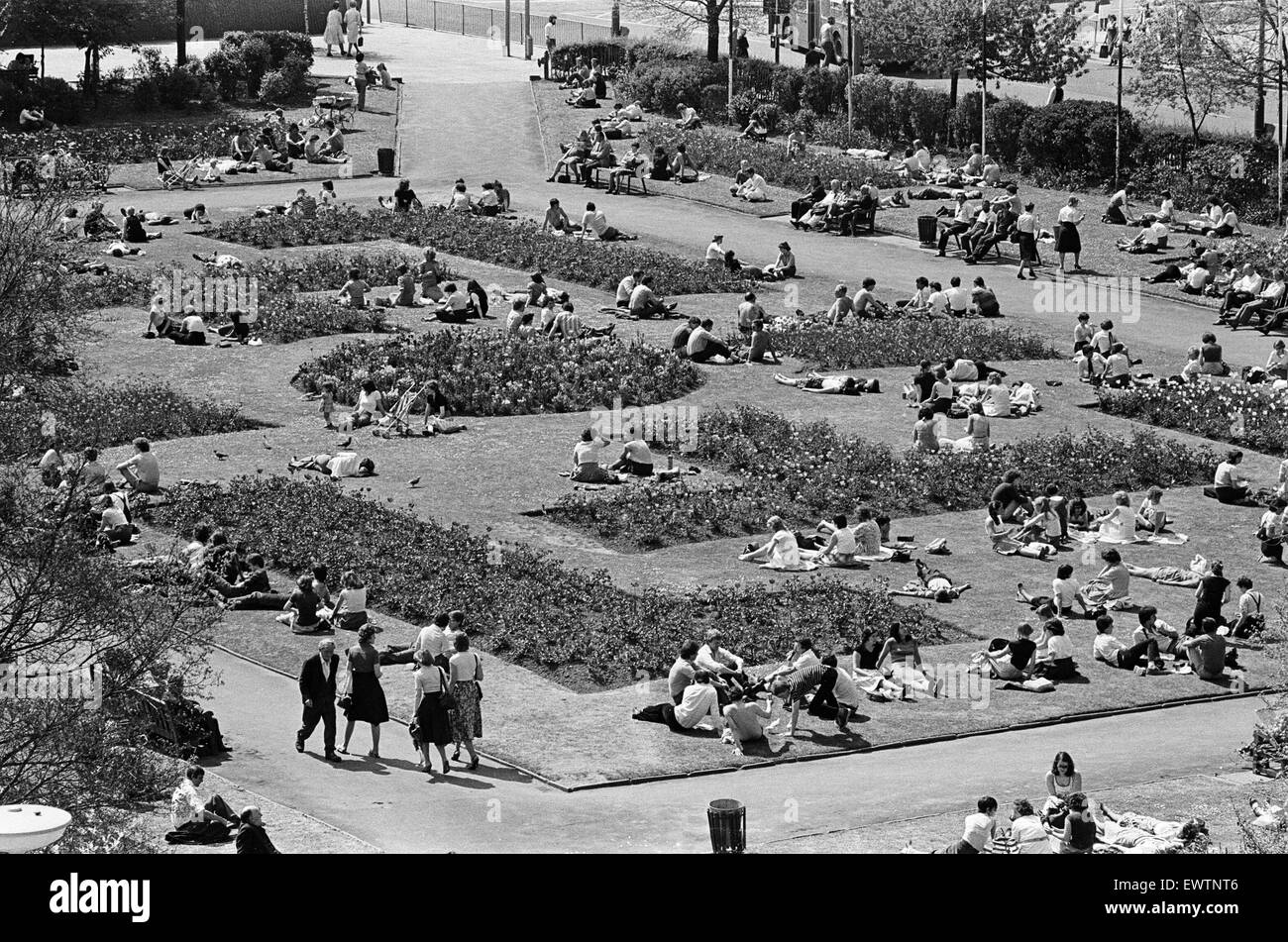 Victoria Square, Middlesbrough. 19th May 1980 Stock Photo - Alamy