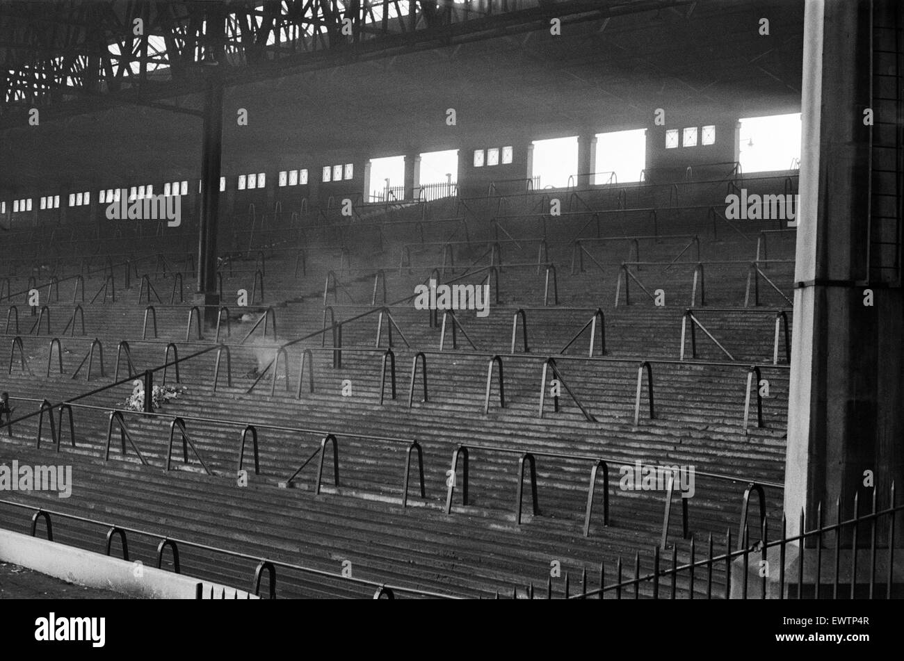 The Kop at Anfield football stadium, the home of Liverpool F.C ...