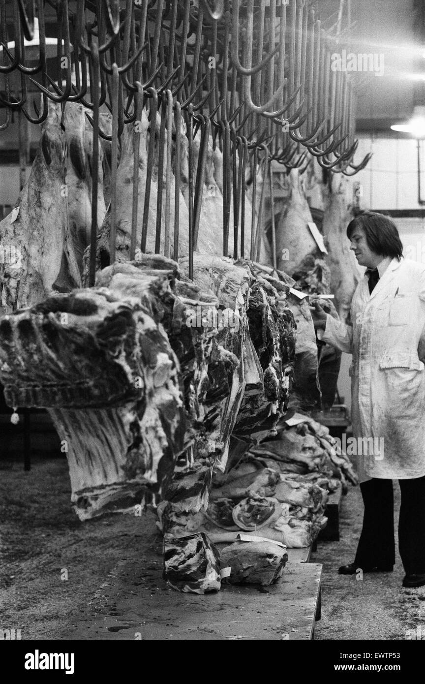 1970s butcher hi-res stock photography and images - Alamy