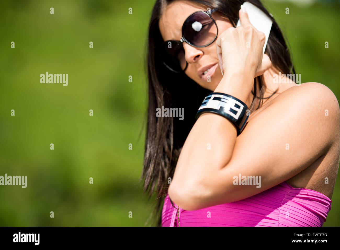 Lady speaking hi-res stock photography and images - Alamy
