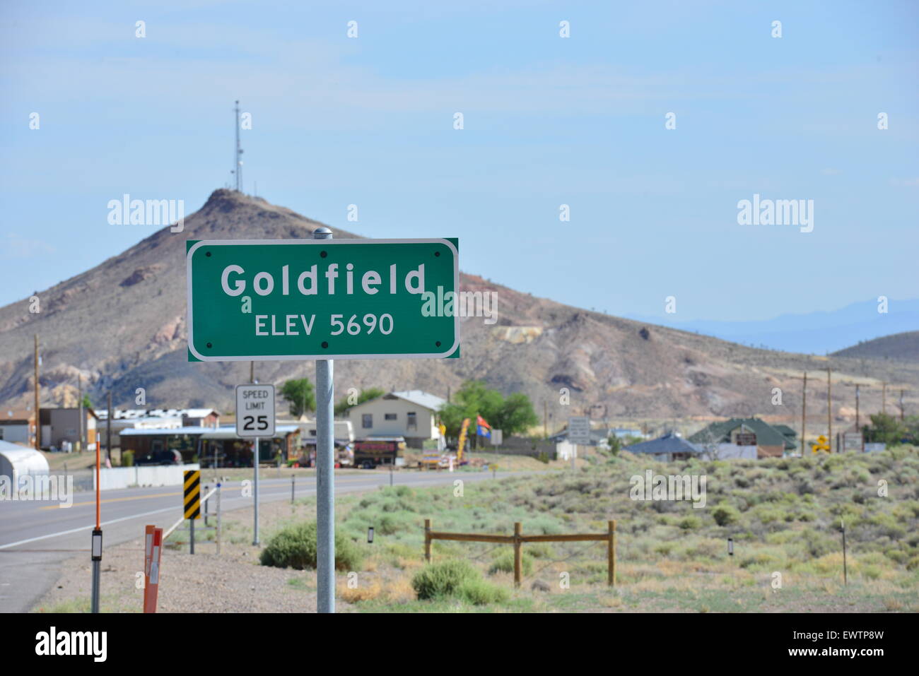 Goldfield in Nevada, Utah Stock Photo - Alamy
