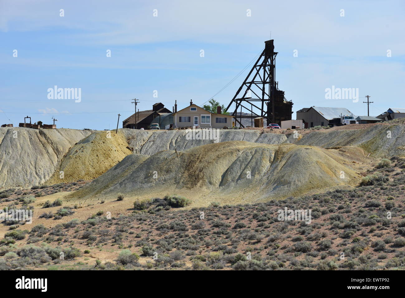 Goldfield the old Nevada gold mining town, where the gold finished in ...
