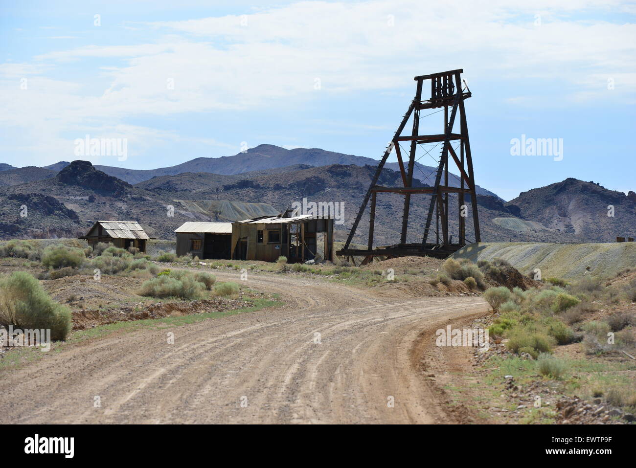 Goldfield the old Nevada gold mining town, where the gold finished in ...