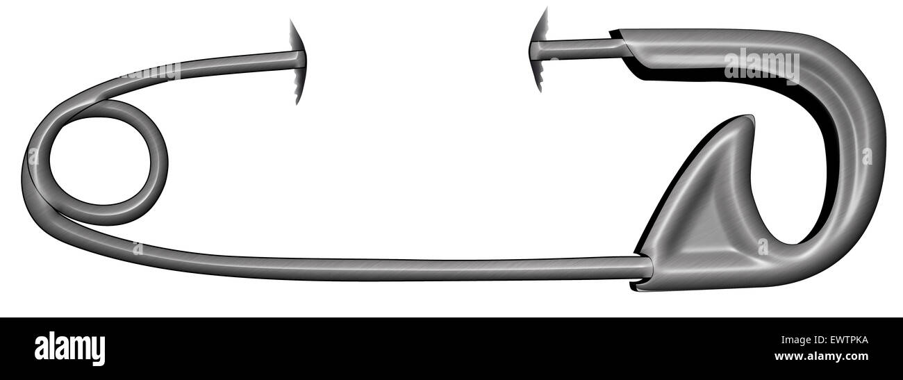 Safety pin symbol hi-res stock photography and images - Alamy