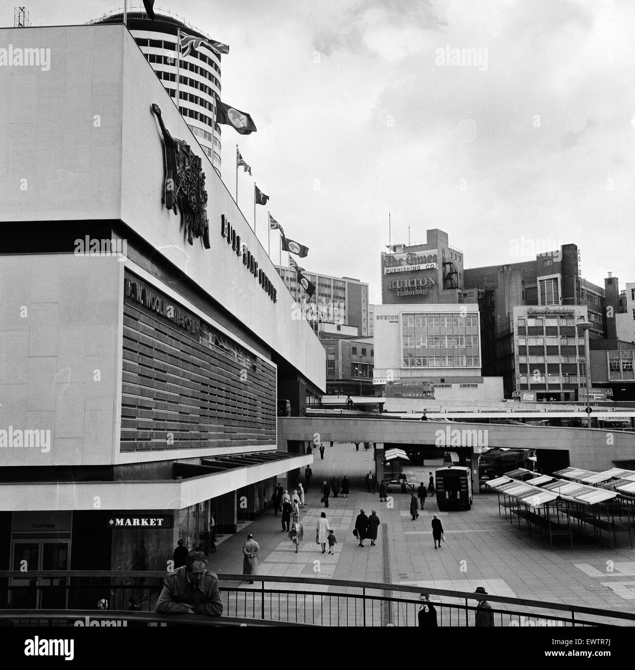 Birmingham bull ring 1960s hi-res stock photography and images - Alamy