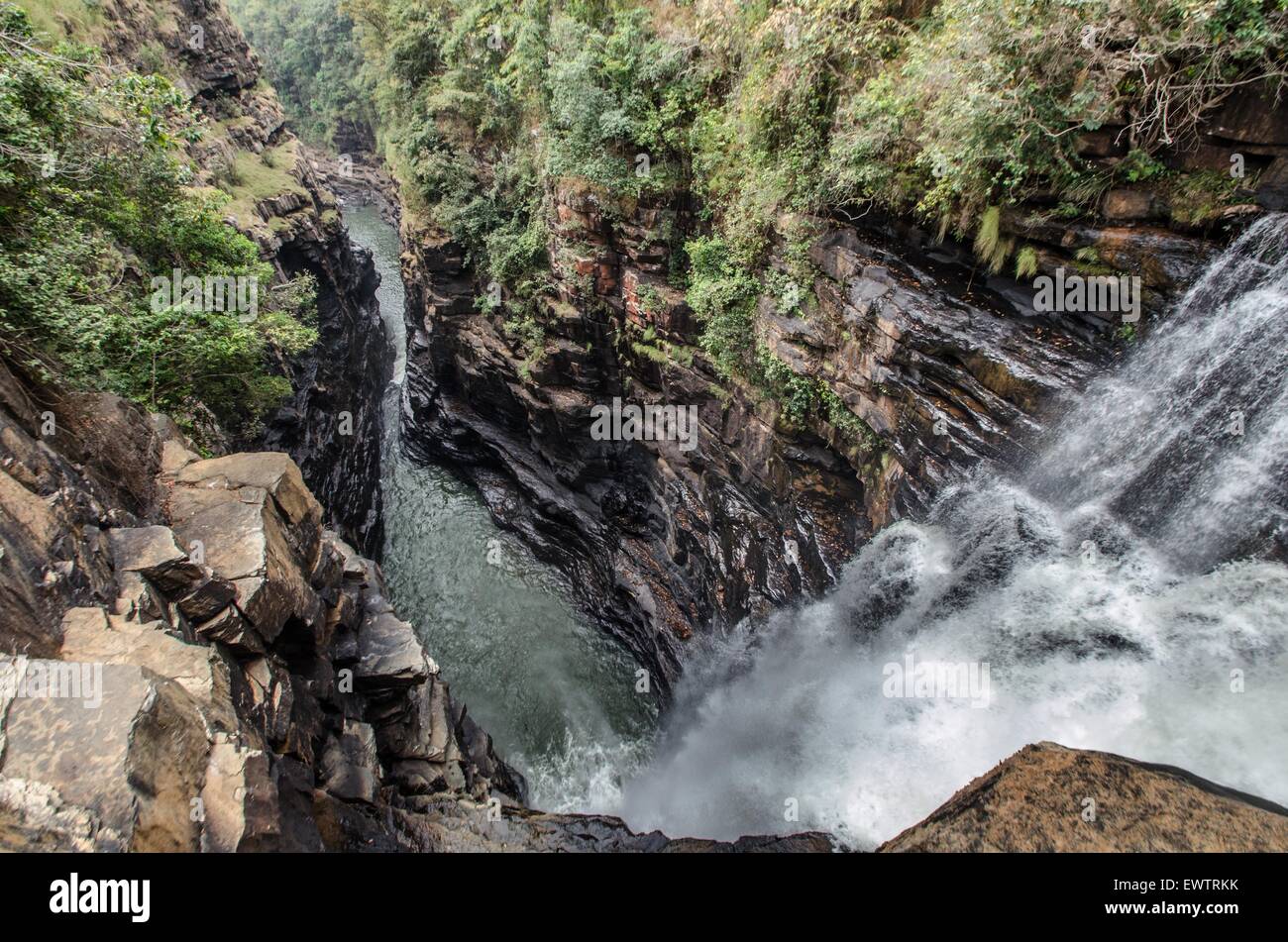 Chutes de Kinkon, Guinea Stock Photo - Alamy