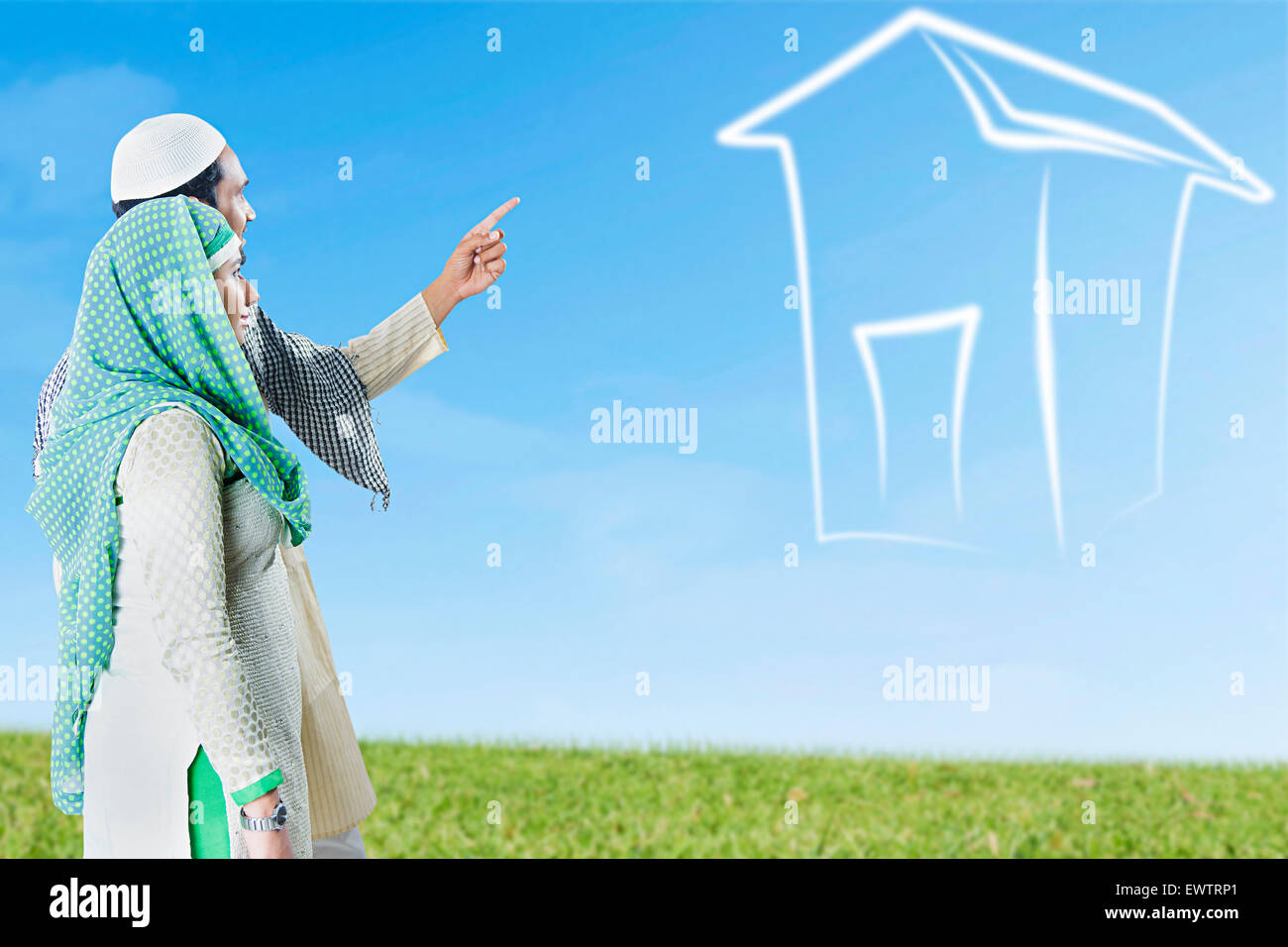 Muslim house india hi-res stock photography and images - Alamy