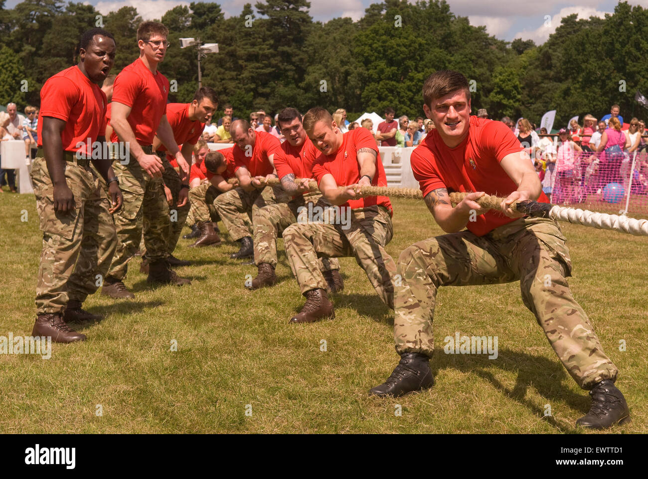 Inter Platoon Tug 'o' War at the Farewell to the Garrison Festival ...