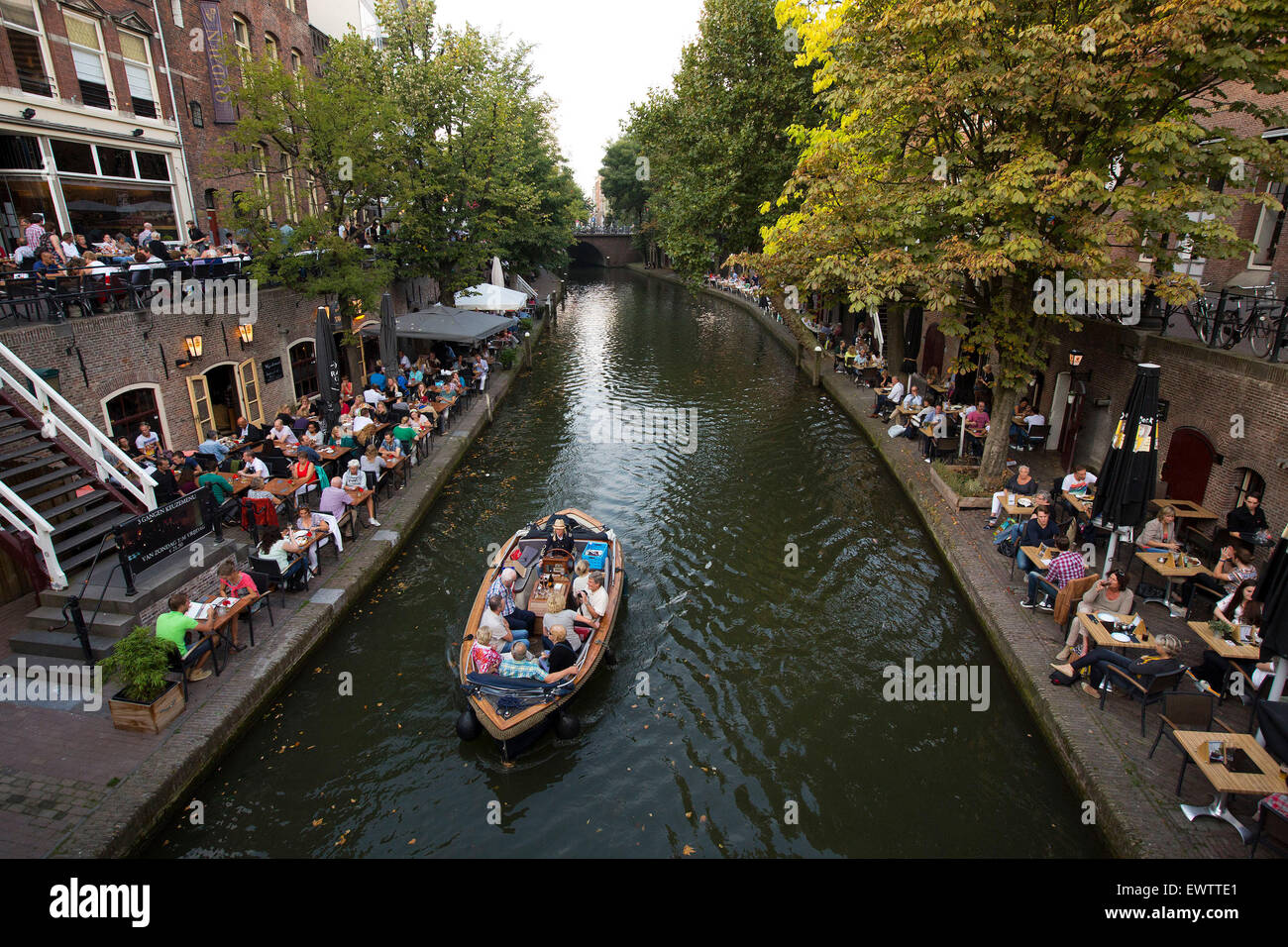 Utrecht canal tour hi-res stock photography and images - Alamy