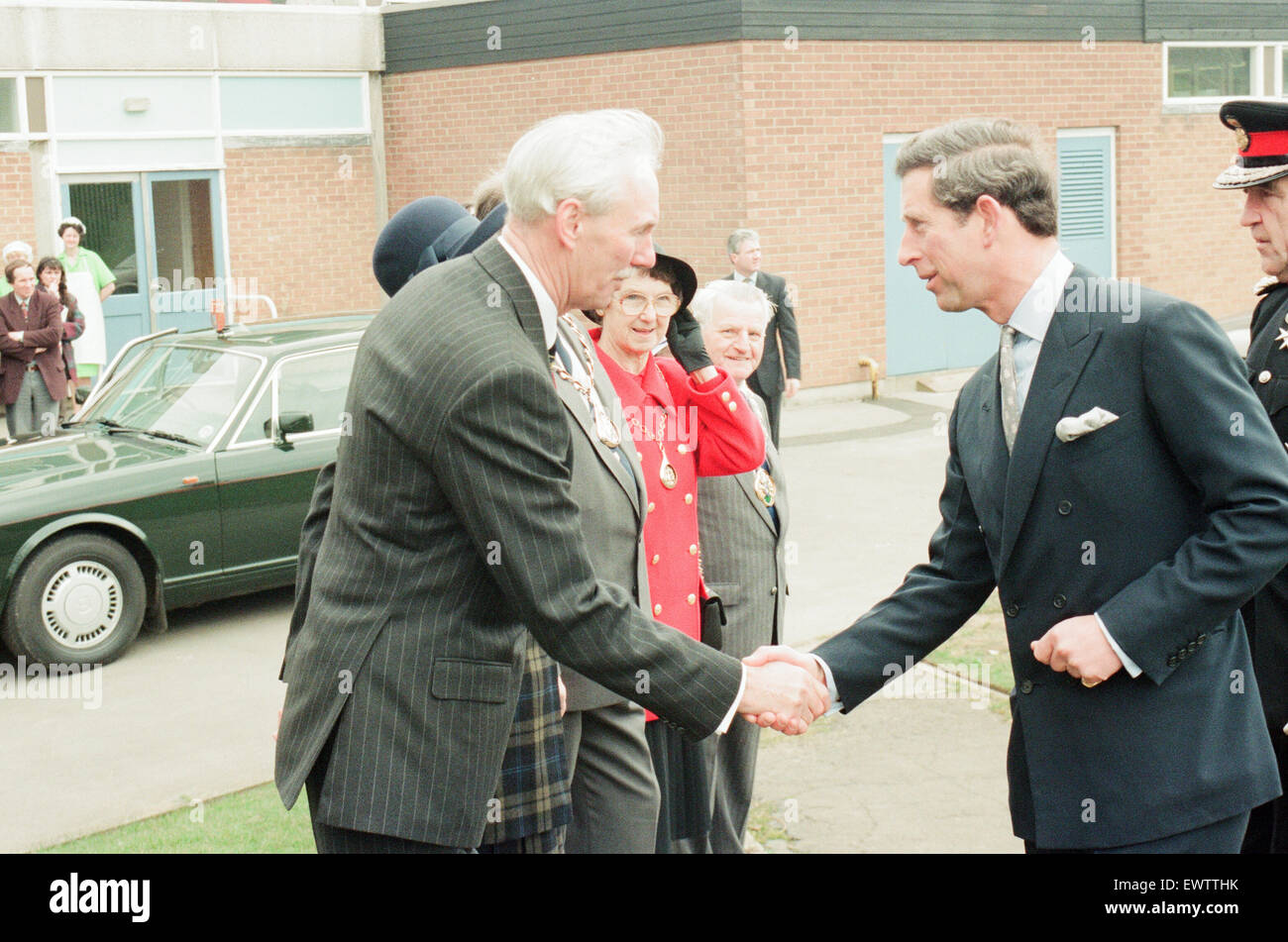 Prince Charles visits Rosecroft Secondary School, Loftus, Saltburn-By ...