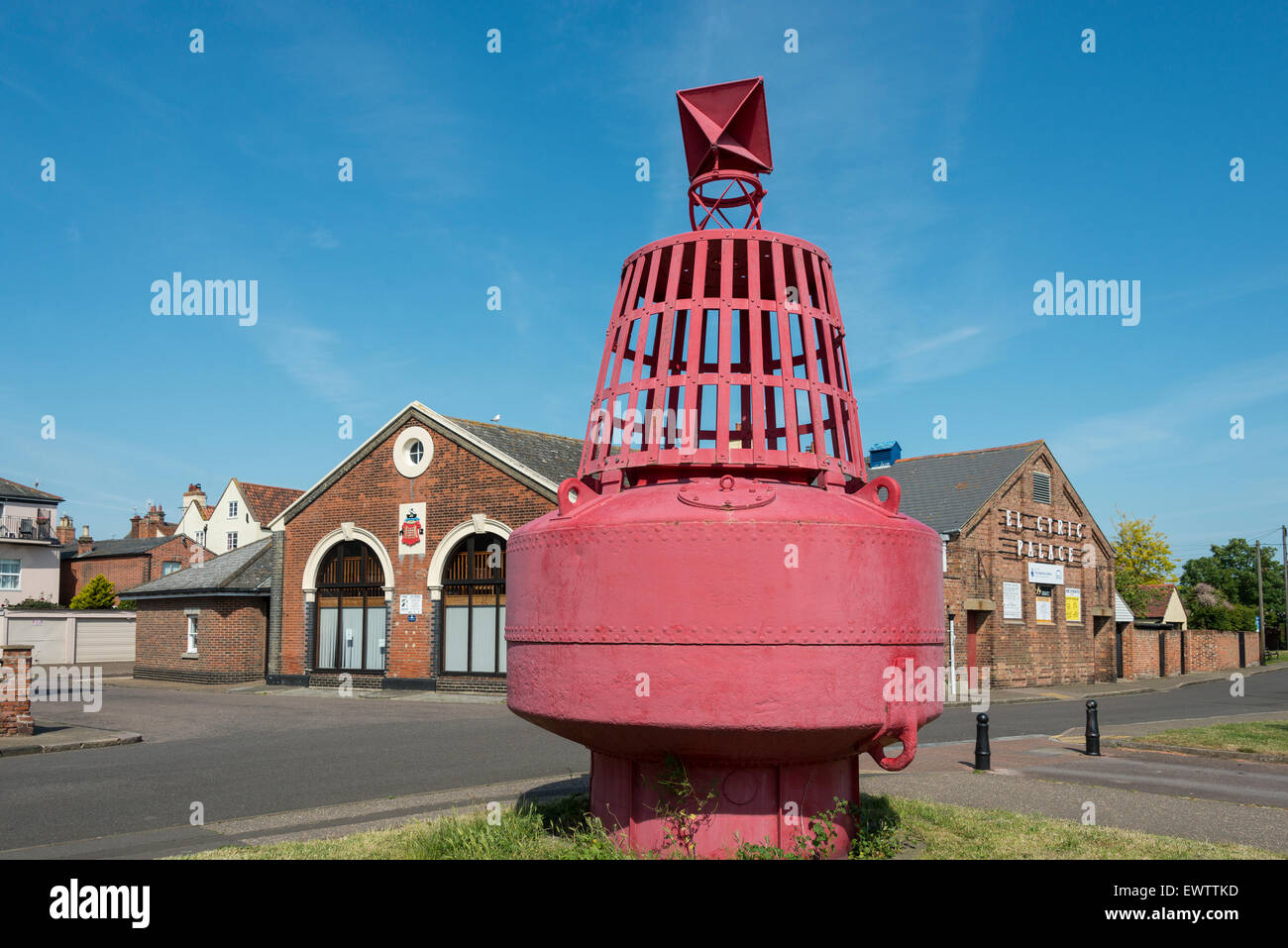 Old Harwich buoy, Wellington Road, Harwich, Essex, England, United ...