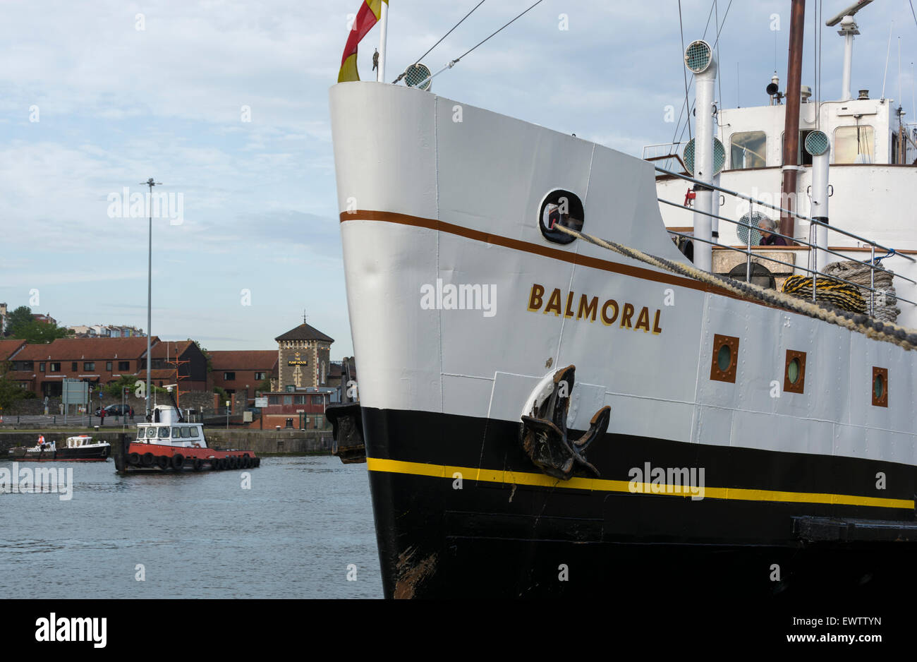 The inaugural sailing of the MV Balmoral following a refit and ...