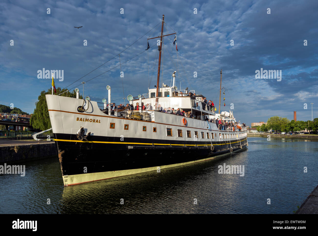 The inaugural sailing of the MV Balmoral following a refit and ...