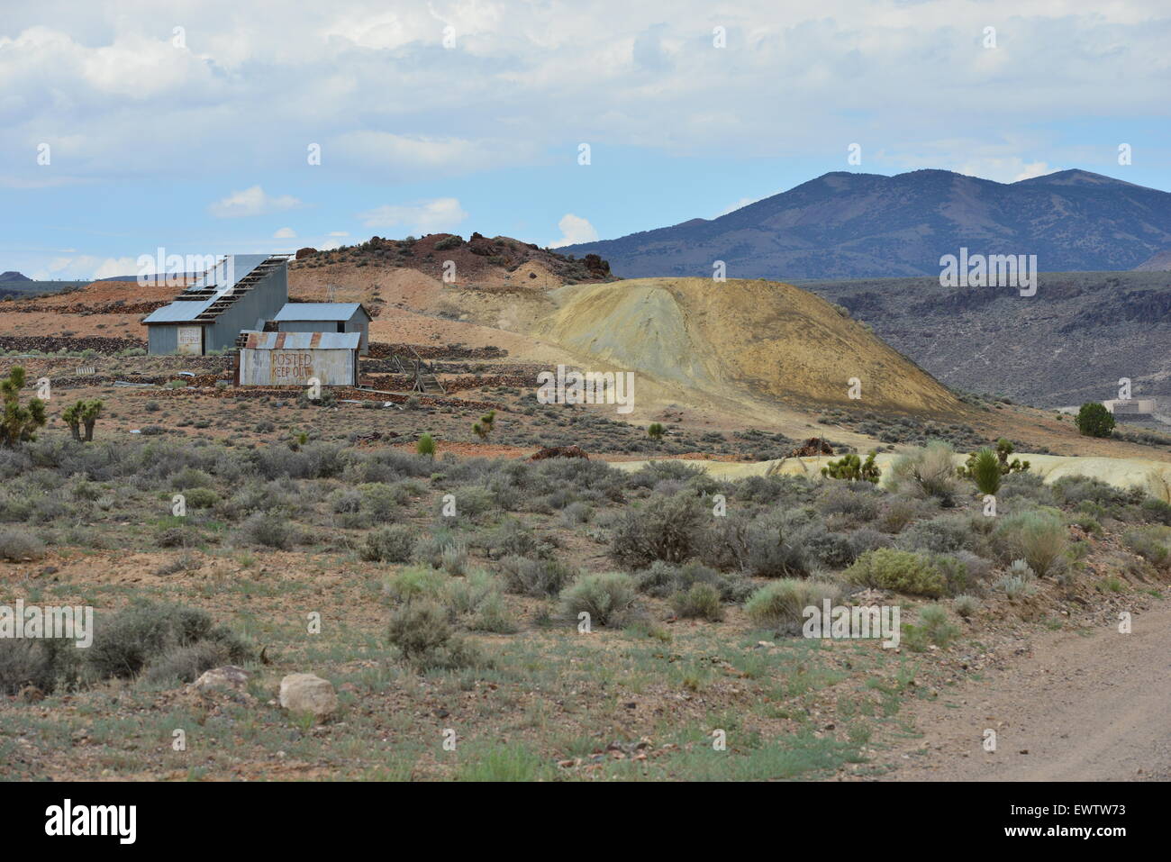 Goldfield the old Nevada gold mining town, where the gold finished in ...