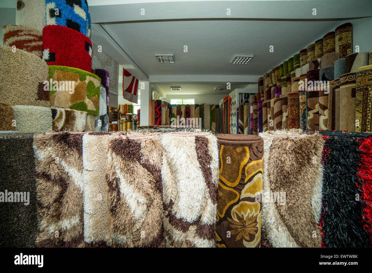 Rolled rugs hi-res stock photography and images - Alamy