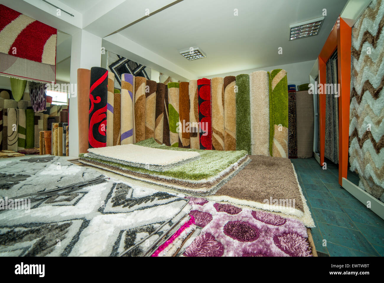 Rug stack hi-res stock photography and images - Alamy