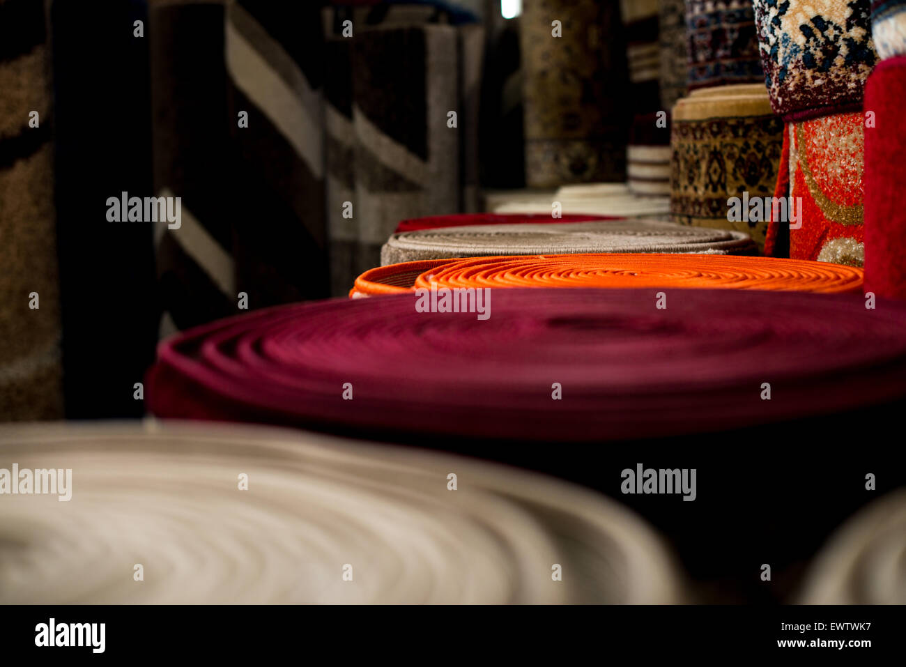 Pile Of Rolled Up Carpets Stock Photo - Alamy Pile Of Rolled Up Carpets Stock Photo - Alamy