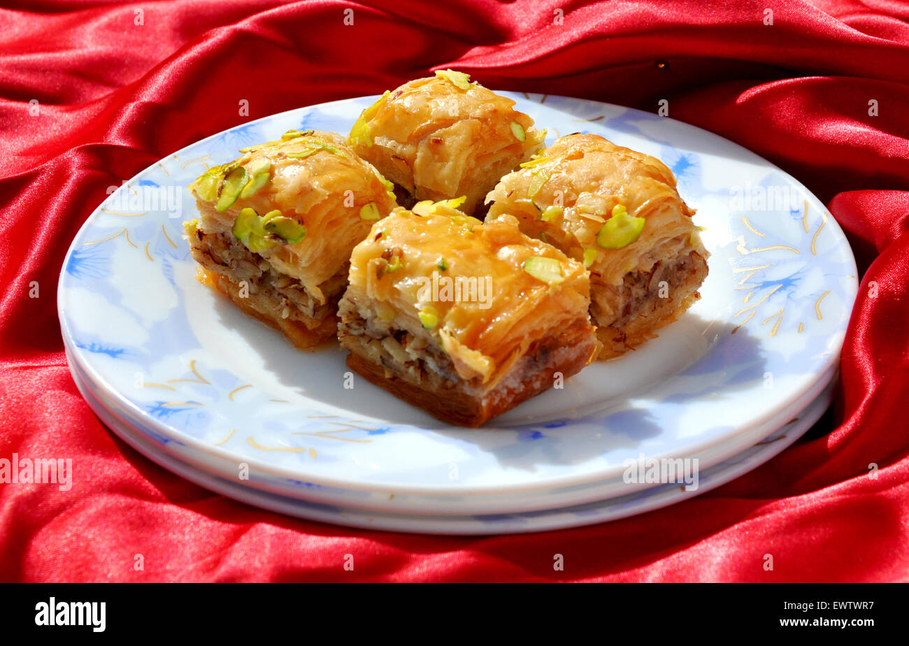 Baklava layers hi-res stock photography and images - Alamy