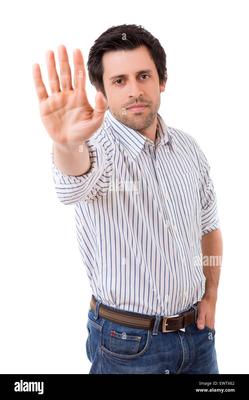 Business man ready sign hi-res stock photography and images - Alamy
