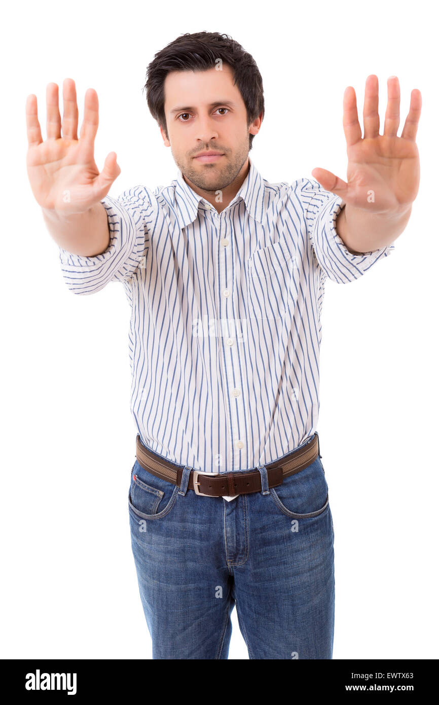 Business man ready sign hi-res stock photography and images - Alamy