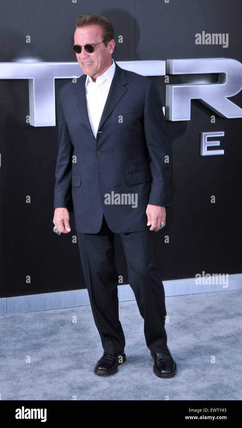 Los Angeles.CA.USA. Arnold Schwarzenegger at the Terminator Genisys ...