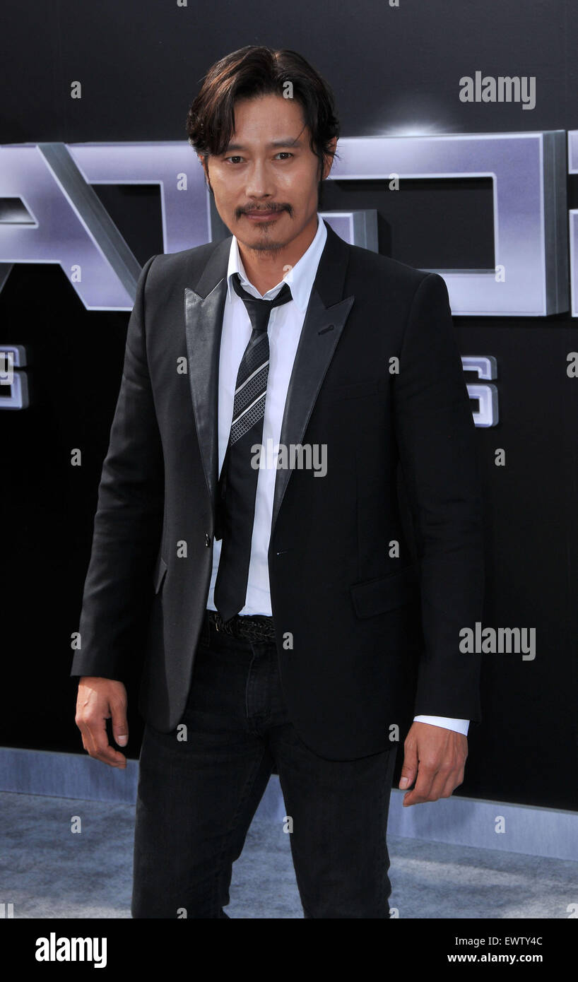 Los Angeles.CA.USA. Byung-hun Lee at the Terminator Genisys Premiere ...