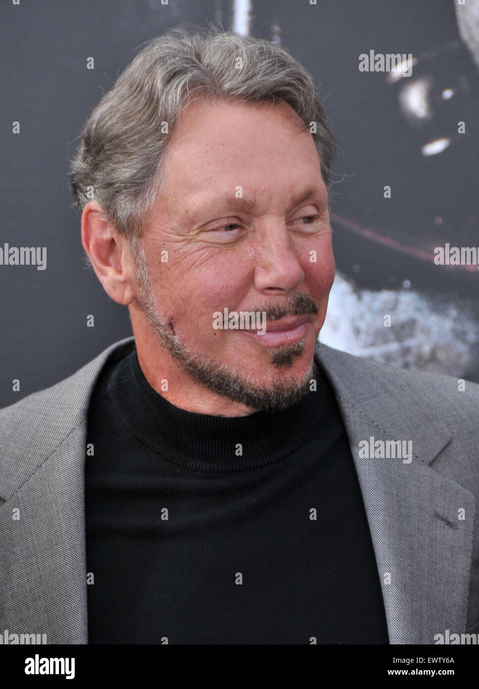 Los Angeles.CA.USA. Larry Ellison at the Terminator Genisys Premiere ...