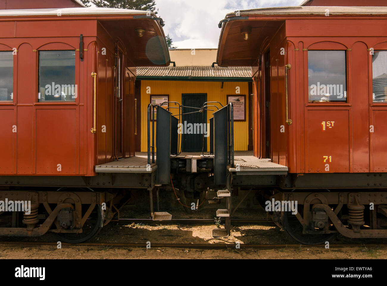 Australian railway wagon hi-res stock photography and images - Alamy