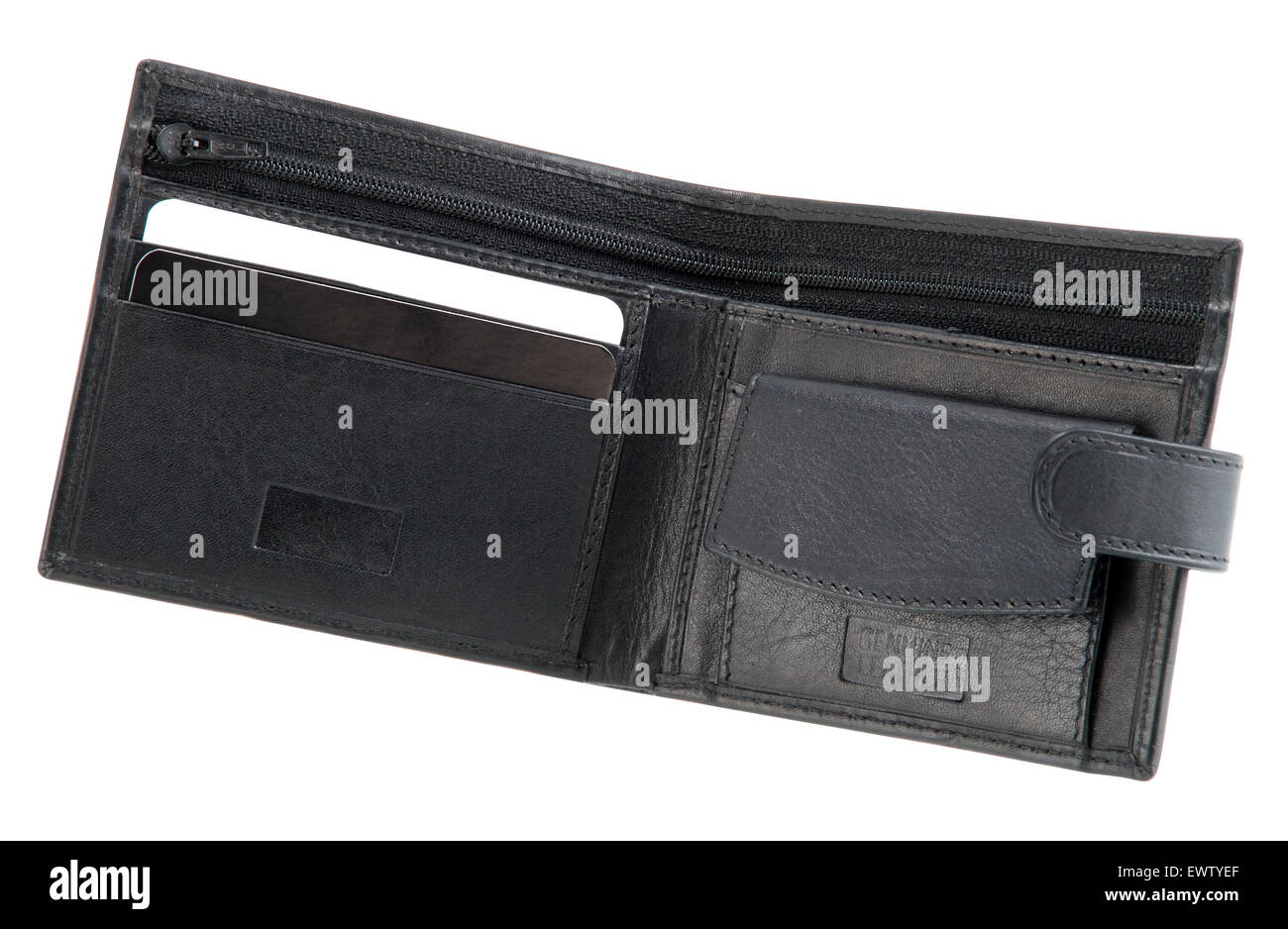 Wallet cash simple black Cut Out Stock Images & Pictures - Alamy