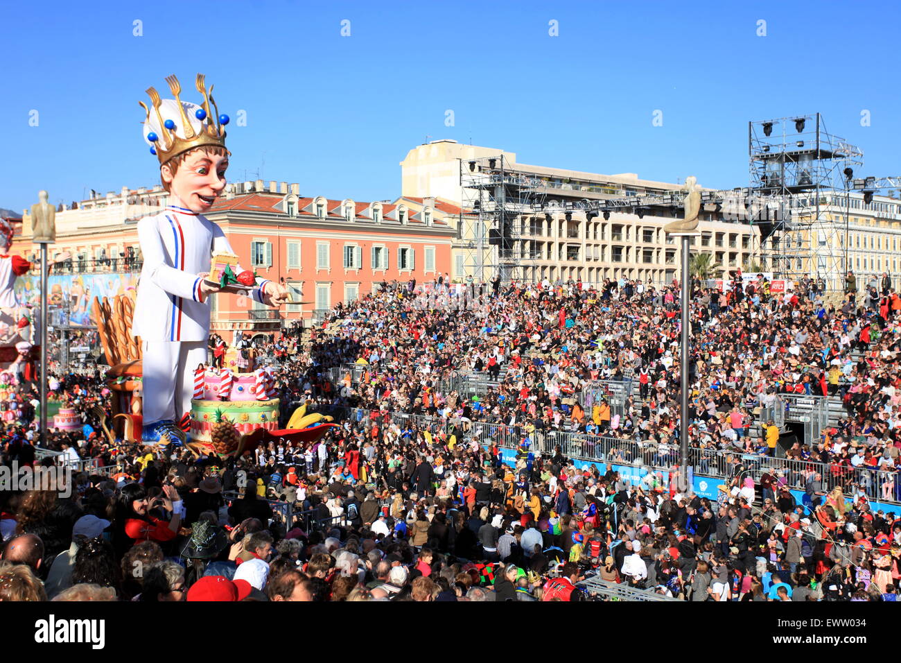 The carnival of Nice city, French Riviera, France Stock Photo - Alamy