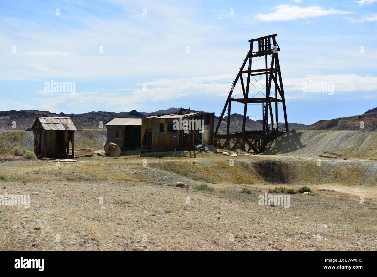 Goldfield the old Nevada gold mining town, where the gold finished in ...
